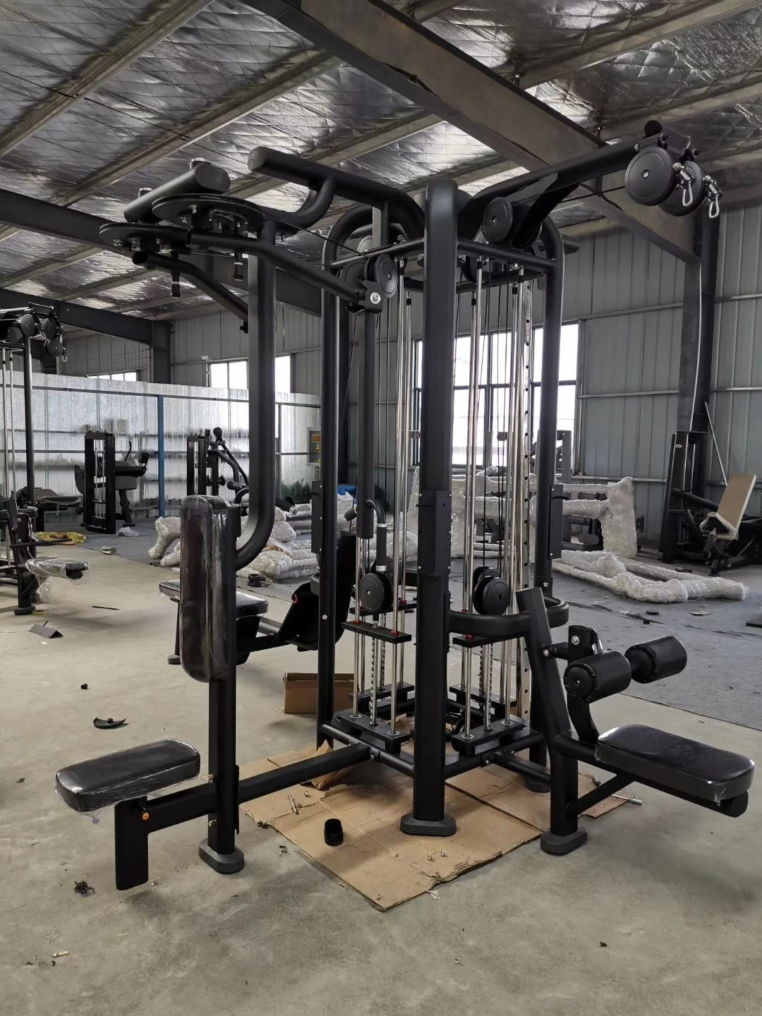 Multi Station Gym Machine - Comprehensive Training Equipment