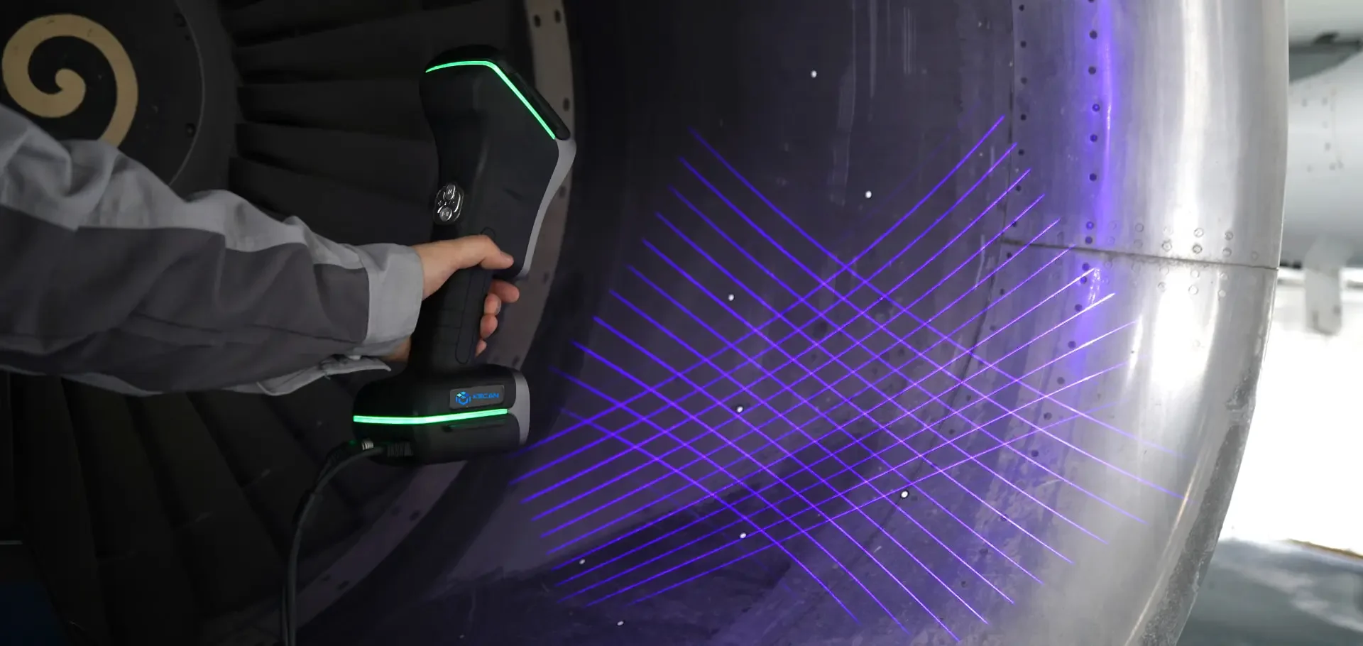 3d Laser Scanner Lidar Scanner Infrared + Blue Laser High Scan Speed ...