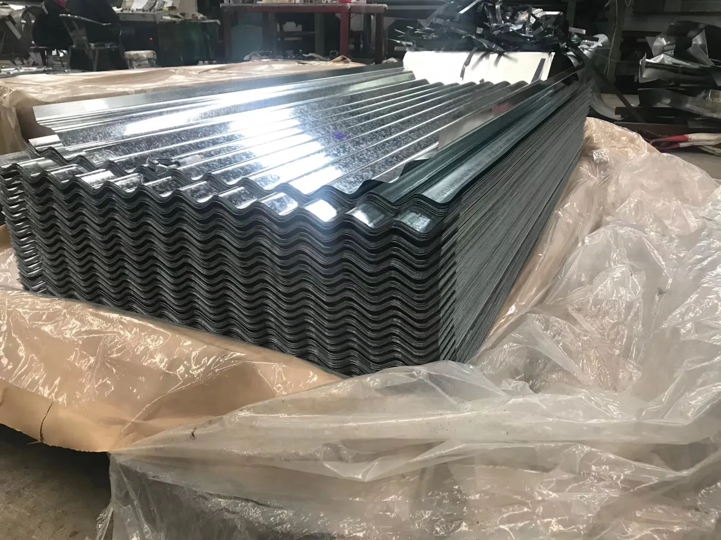 Galvalume Galvanized Corrugated Tata Steel Sheets Roofs Price/iron ...