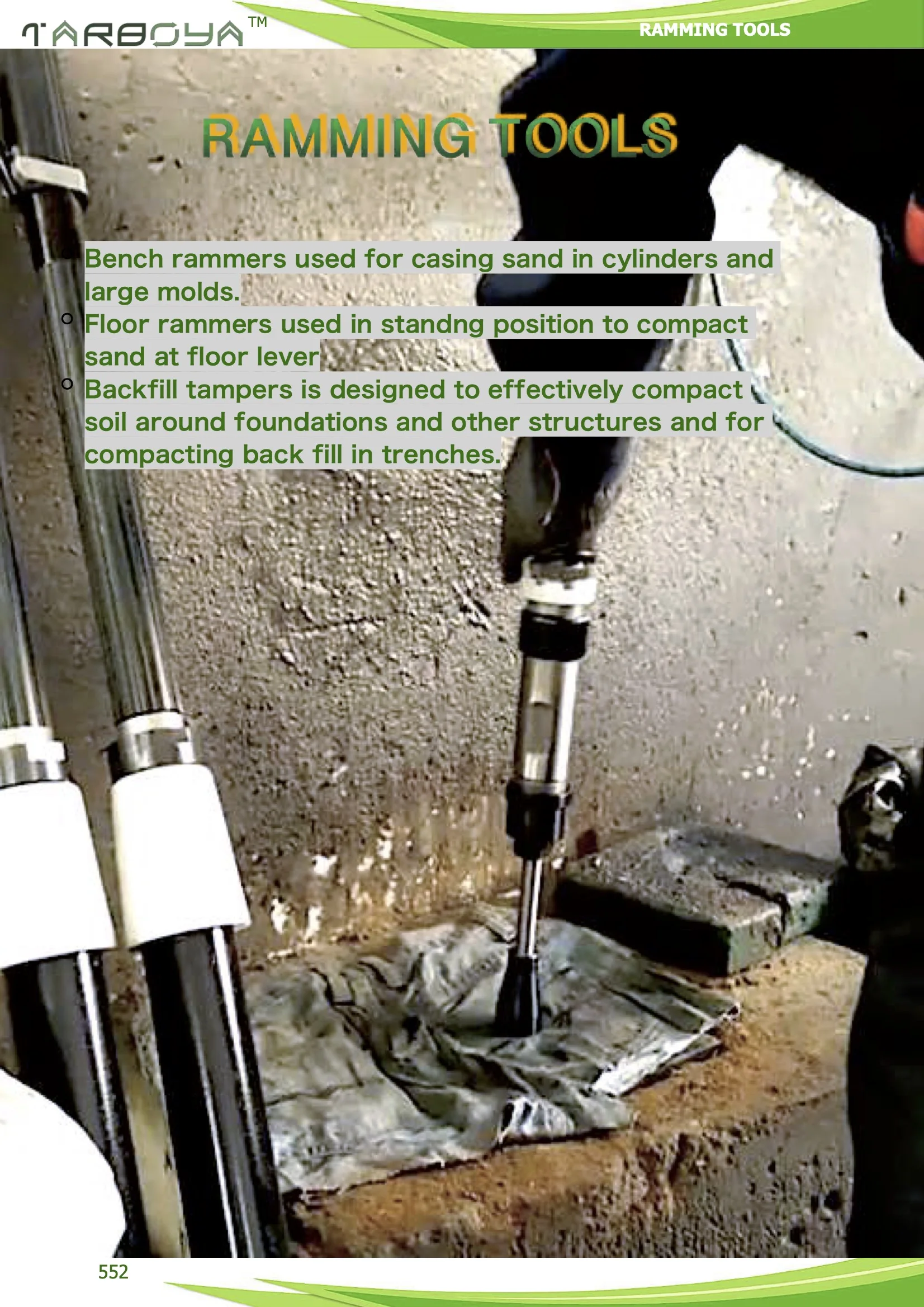 TY61220 Air Long Barrel Impact Hammer Set with 4 Bit - 2,200 BPM