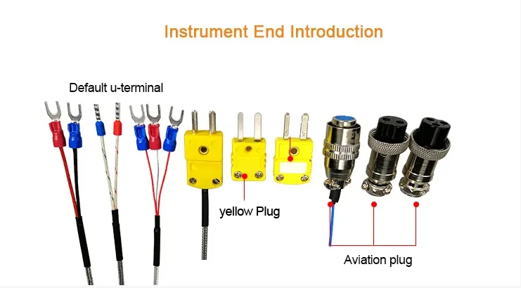 High Temperature Sensor Dew Point Solder Joint Flexible Exposed K Type ...