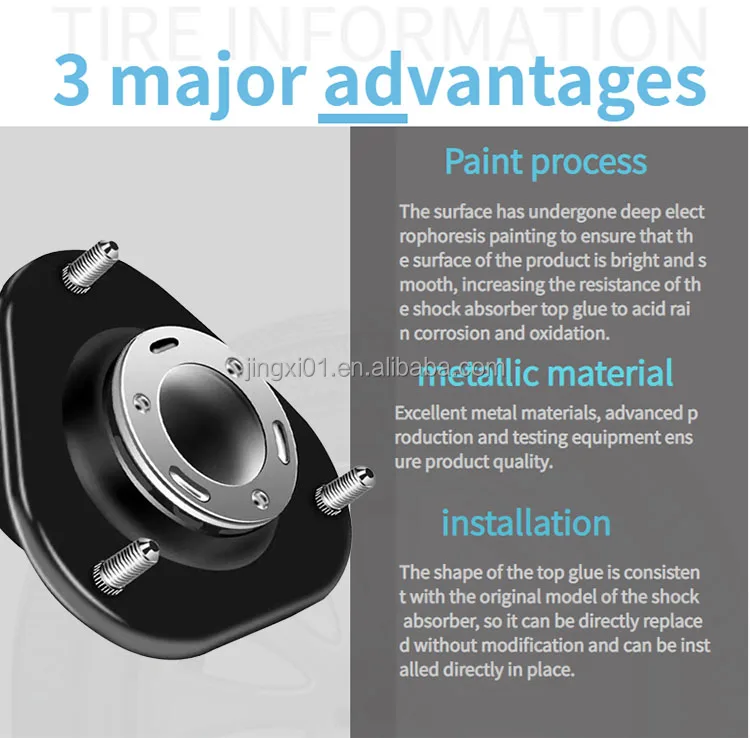 ST-precision Front Suspension Strut Mounting for Mercedes-Benz GLE W166 ...