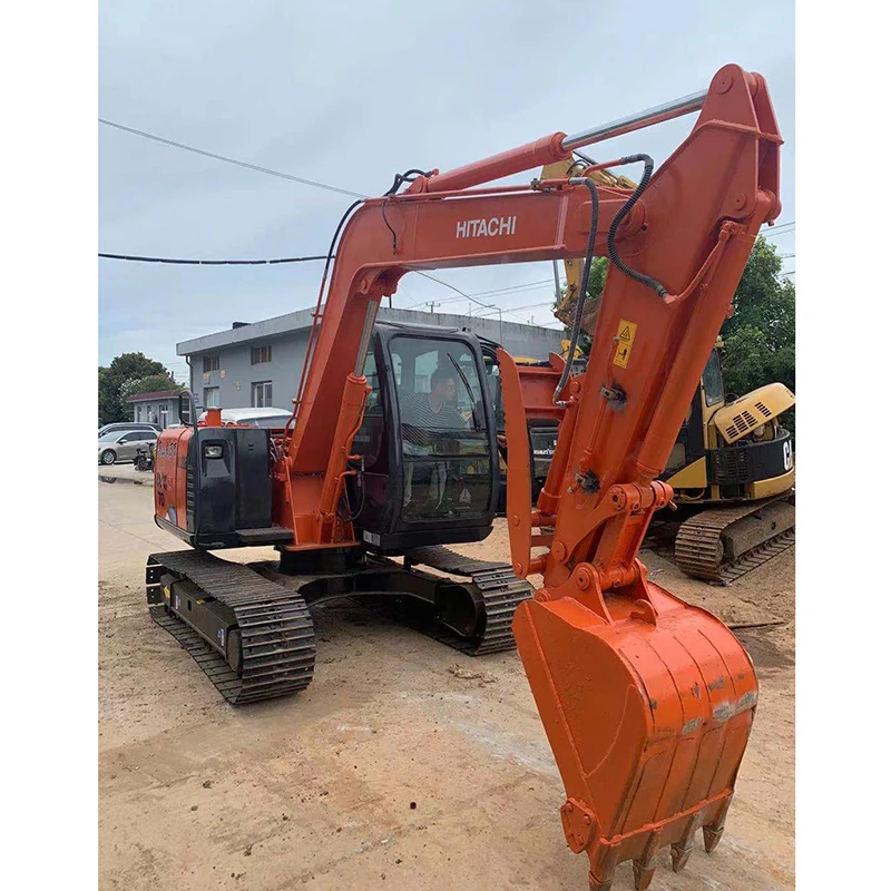 Used 7 Ton Hitachi Excavator For Sale Second Hand Japanese Zx70 Ex70 Hydraulic Crawler Type ...