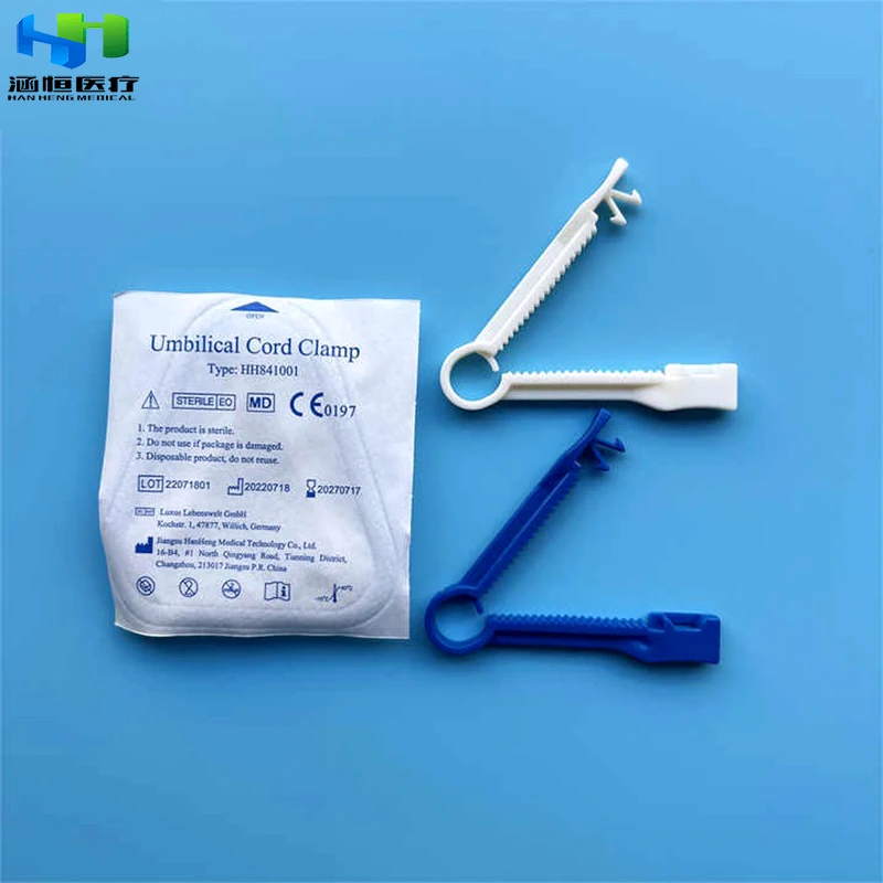 Hanheng Newborn Baby Umbilical Cord Clamp 50mm Nylon PP PE ABS Surgical ...