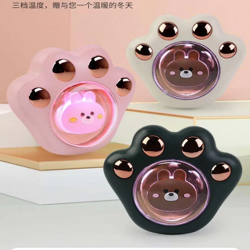 Cute Cat Paw Heating Hand Warmer 1200mah Best Gift Products Mini Pocket ...