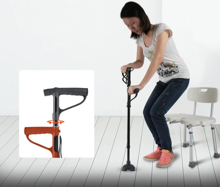 Old People Walking Canes Free Standing Bronze Folding Cane Walking ...