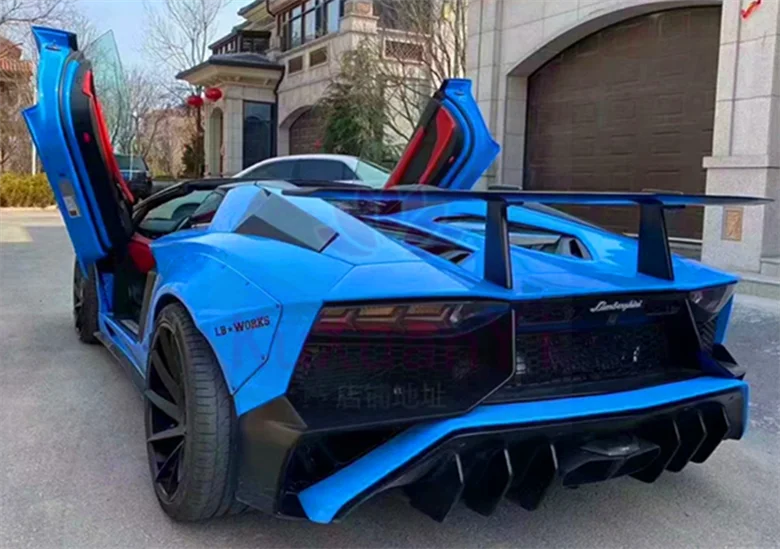KUXUANYI Carbon Fiber Body Kit for Lamborghini LP700 Upgrade