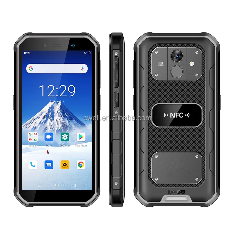 F963pro IP68 6 Inch Screen Mobile Phone - Unlocked & Waterproof