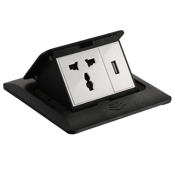 Stainless Steel Pop Up Floor Mounted Electrical Outlets And Usb /best ...