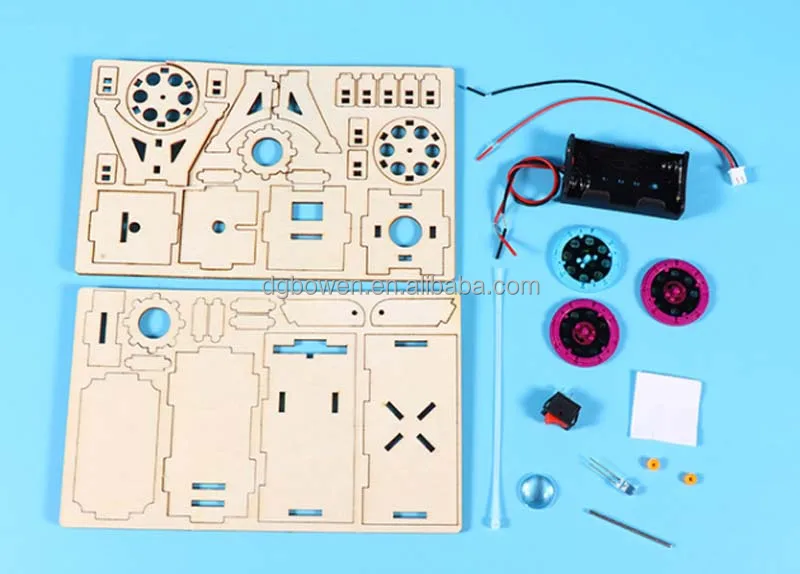 Wooden Science Project Model Kit Projector DIY Science Experiment Toy ...