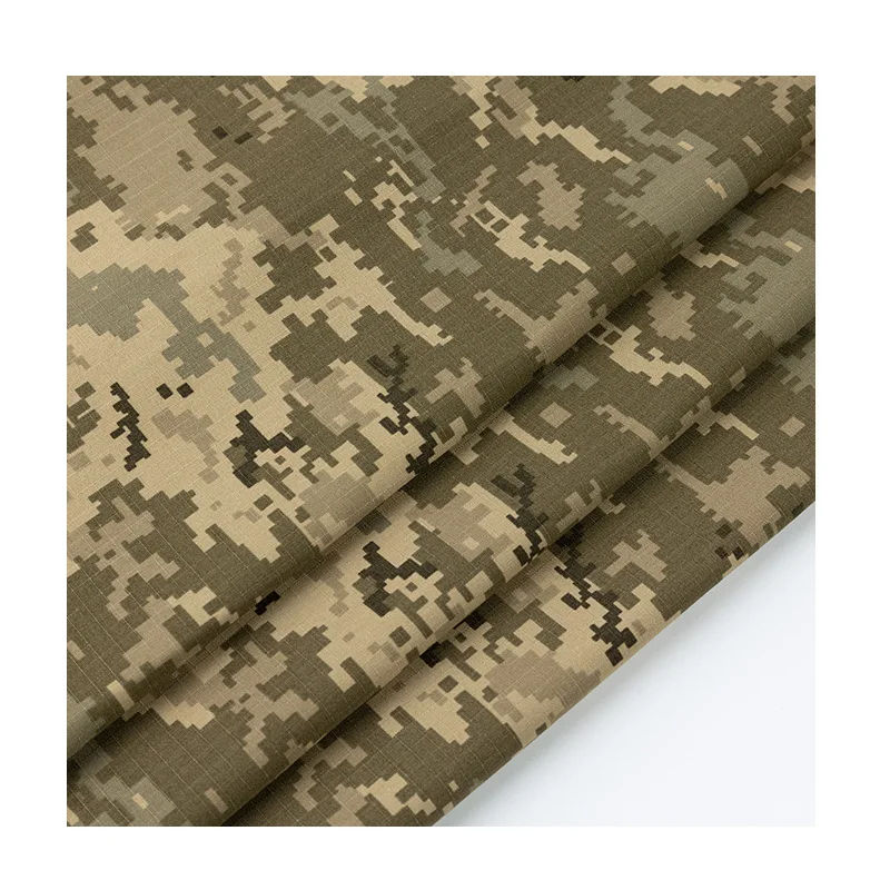 Ukraine Tactical Digital Camouflage Fabric TC 65/35 Rip-stop