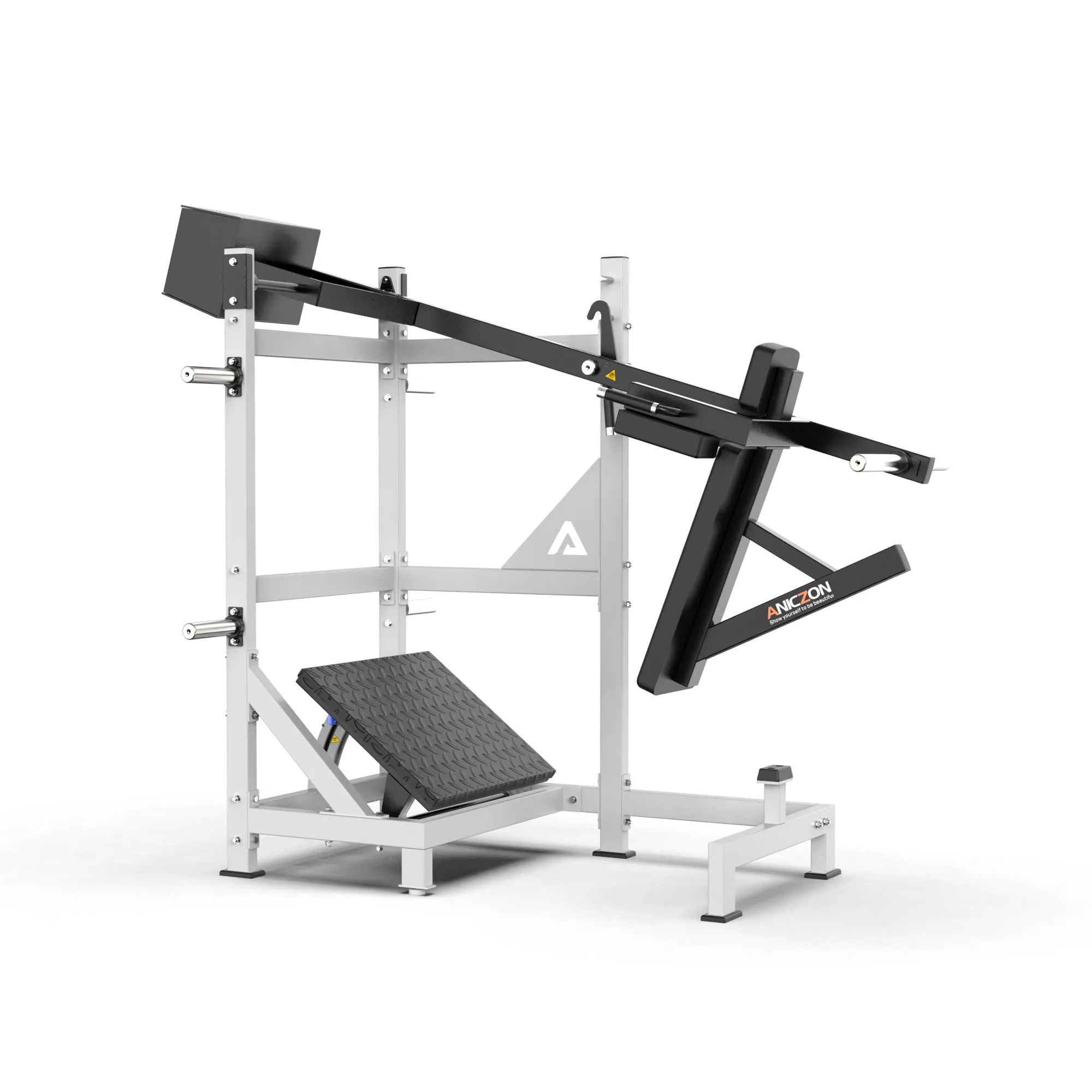 New Strength Equipment Plate Loaded Pendulum Squat Leg Extension Hip ...
