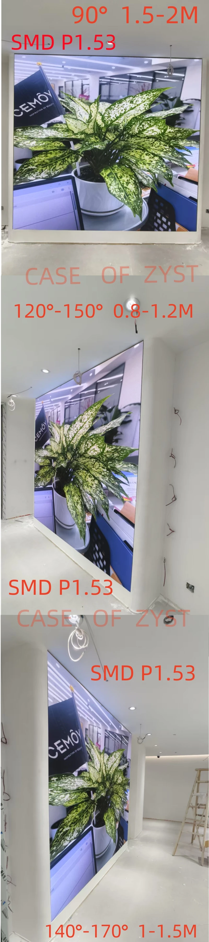 4K 8K Ultra-HD Fine Pitch P1.2 P1.5 P1.8 LED Display Indoor Private Cinema Screen Luxury LED ...