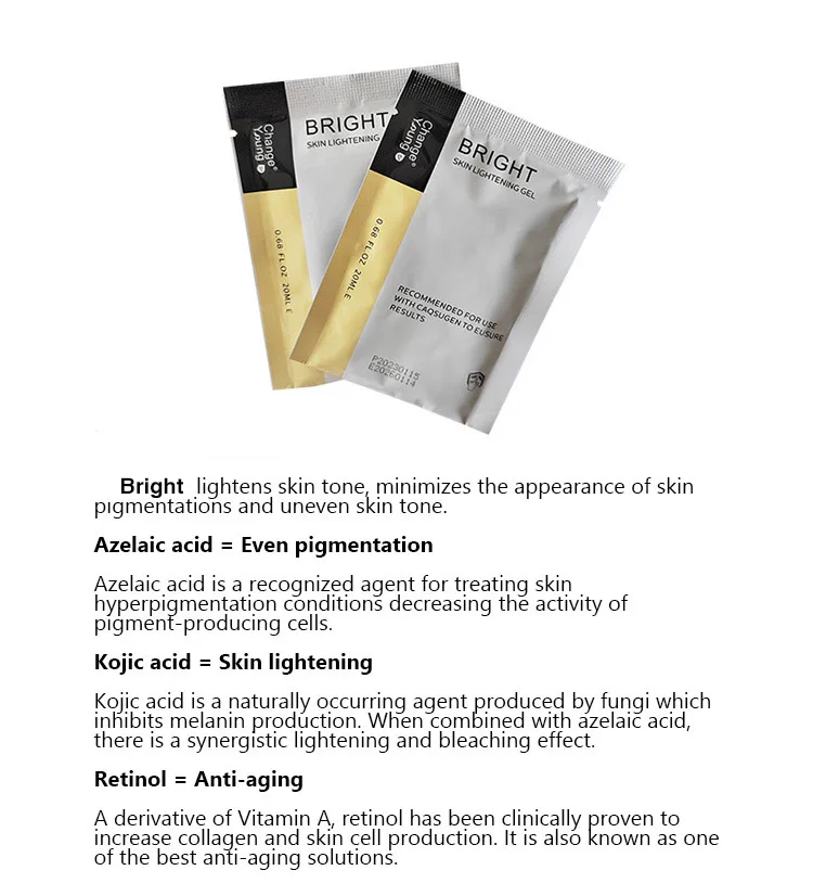 Oem Pigment Removal Caqsugen Gel Consumable Capsule Kit Peel Bright ...