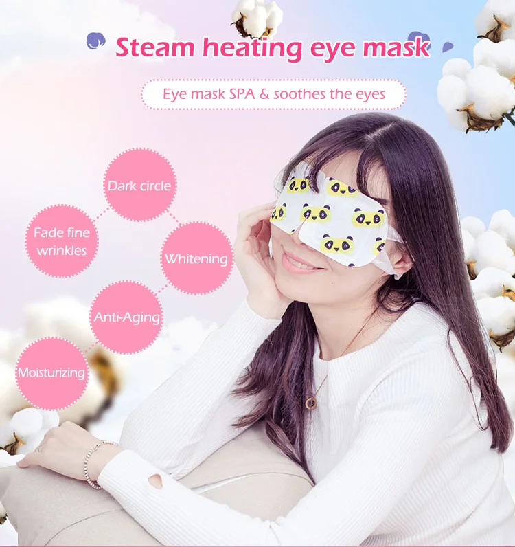 Hot Sale Sleeping Steam Mask Spa Eye Patch Mask - Buy Steam Eye Mask ...