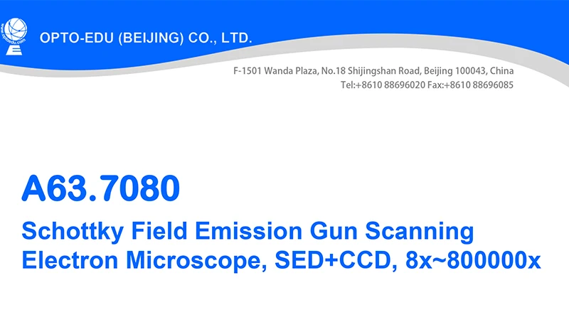 OPTO-EDU A63.7080 Scanning Electron Microscope - 8x~800000x
