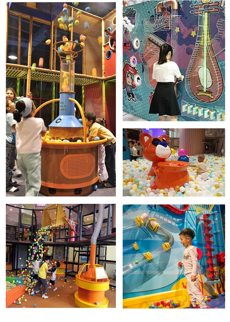 Kids Playground Indoor Equipment Set Commercial Playground Equipment Ball Indoor Playground ...