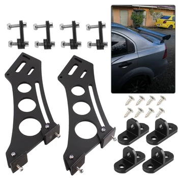 10" Universal Car Rear Wing Trunk Racing Tail Spoiler Legs Mount ...