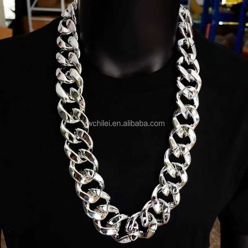 Rapper Gold Chain 90s Hip Hop Necklace - WEIKAI Jewelry