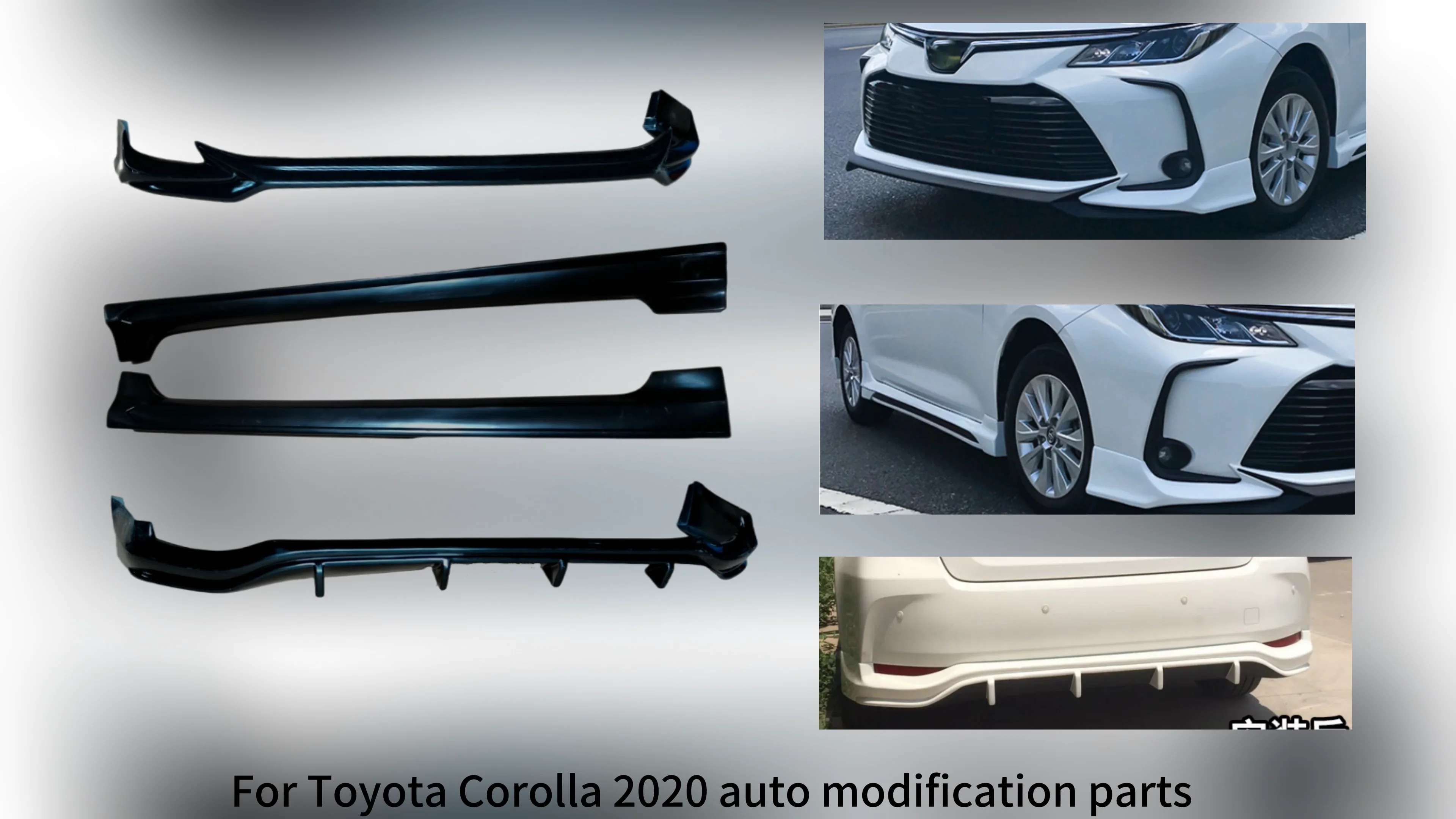 Wide Body Kit For Toyota Corolla 2020,The Pp Auto Body Systems Includes ...