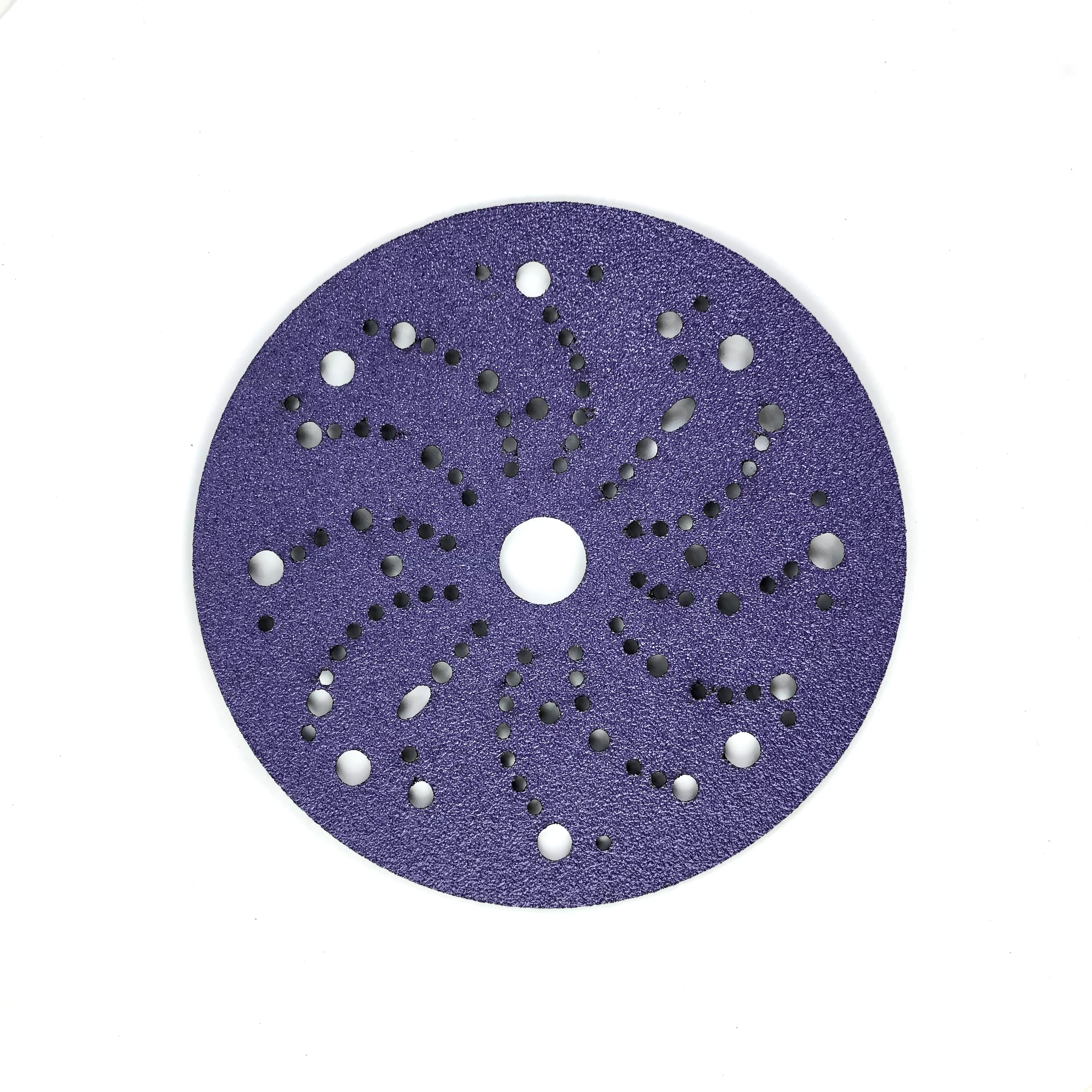 6 Inch Sand Paper Cyclone Holes Hook And Loop Sanding Discs 40-3000 ...