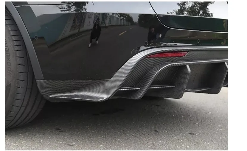 Auto Parts Body Kit Rear Lip Rear Bumper Rear Diffuser For Tesla Model ...