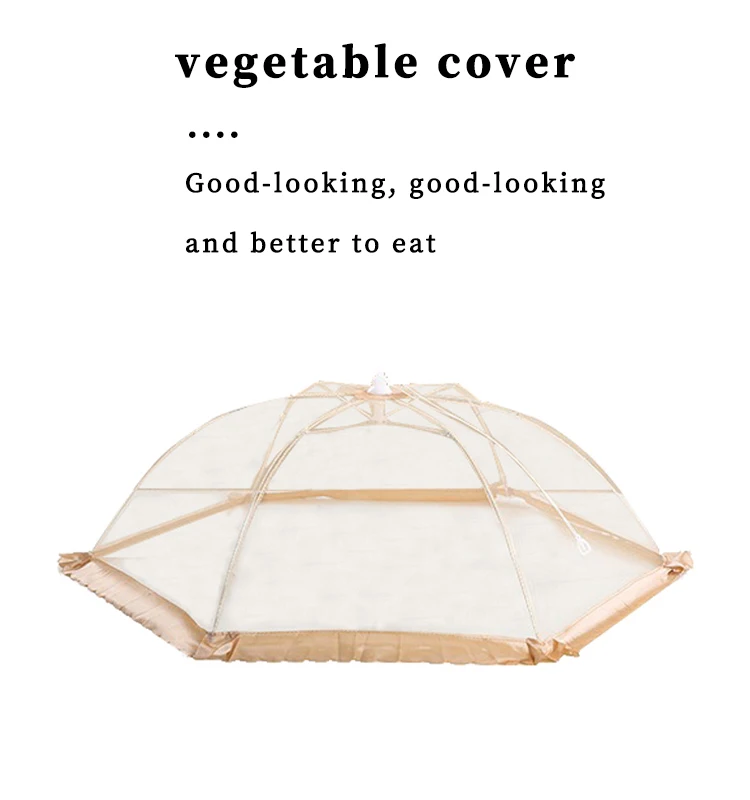 High Quality New Design Food Mesh Tent Customized Kitchen Foldable Net Mesh Food Cover - Buy ...