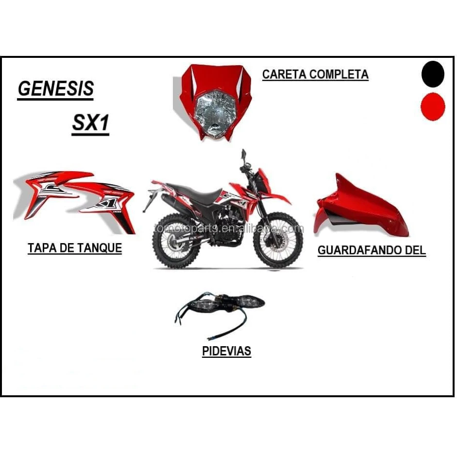 Genesis Sx1 Tampa Para Tanque De Combustível,Peças De Motocicleta Tipo ...