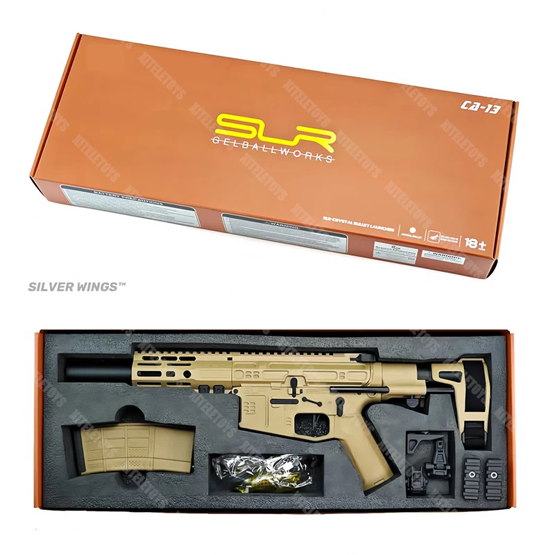 Slr Gen4 Electric Rifle 7mm Gel Ammos Blaster Burst Ammos Balls ...