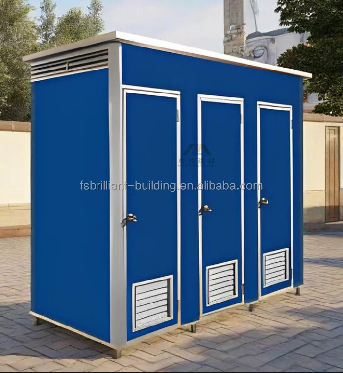 High-End Flushable Portable Steel Toilet Stylish Design with Running ...