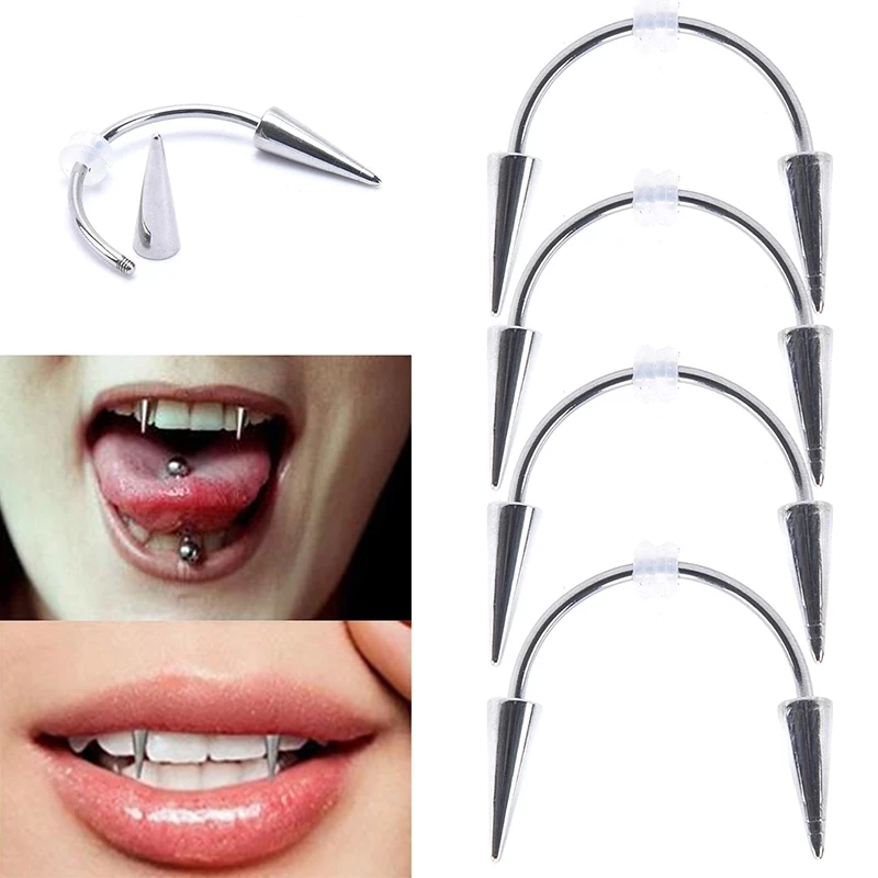 Vampire Lip Piercing