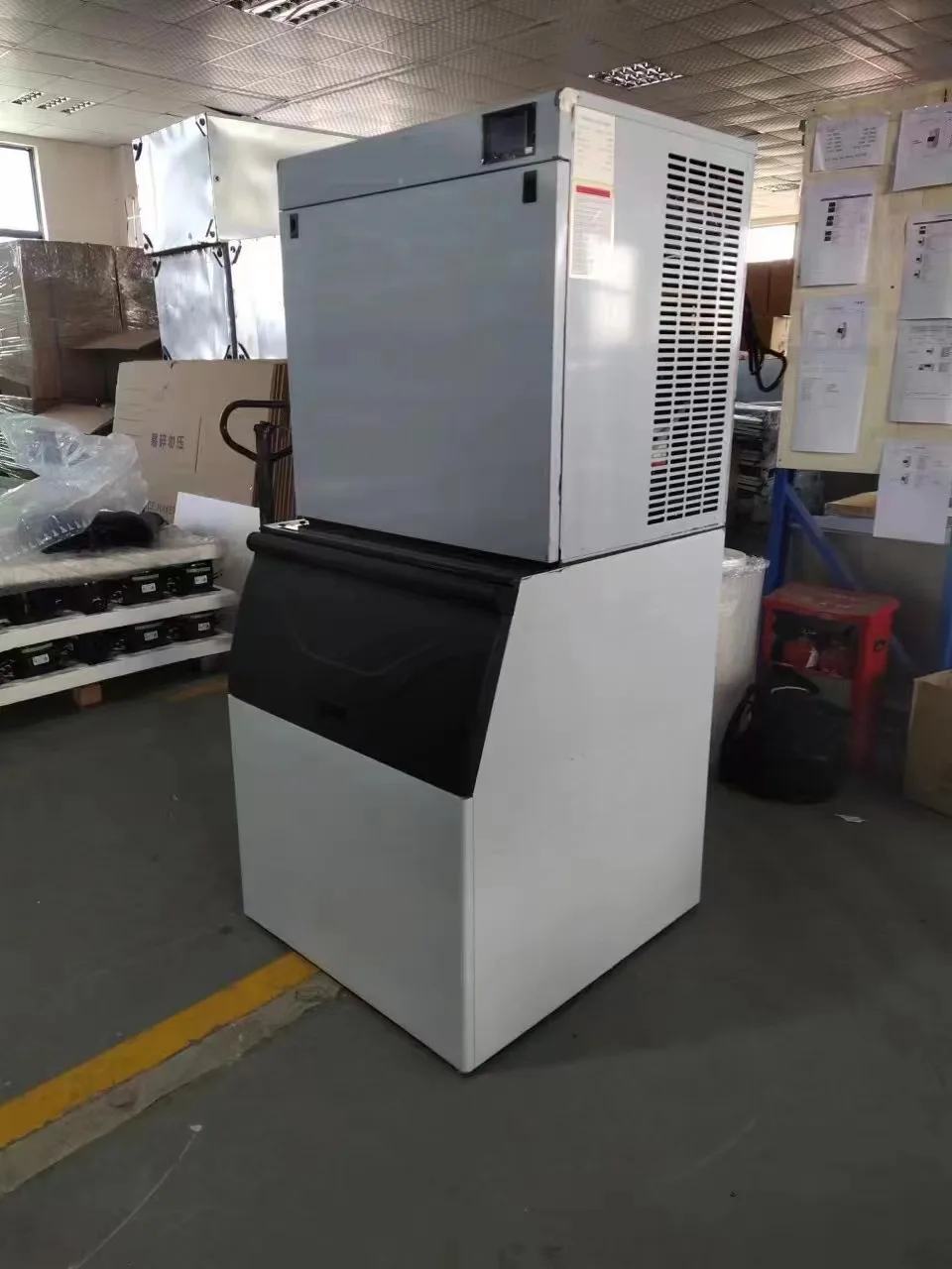 40kg 60kg 80kg Per Day Cube Maker R290 Coffee Stainless Steel Automatic ...