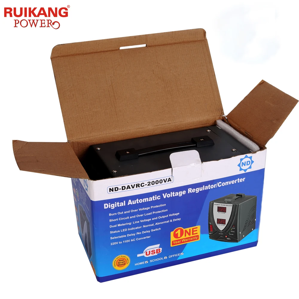 Automatic Voltage Regulators Whole House Voltage Stabilizer Electrical ...