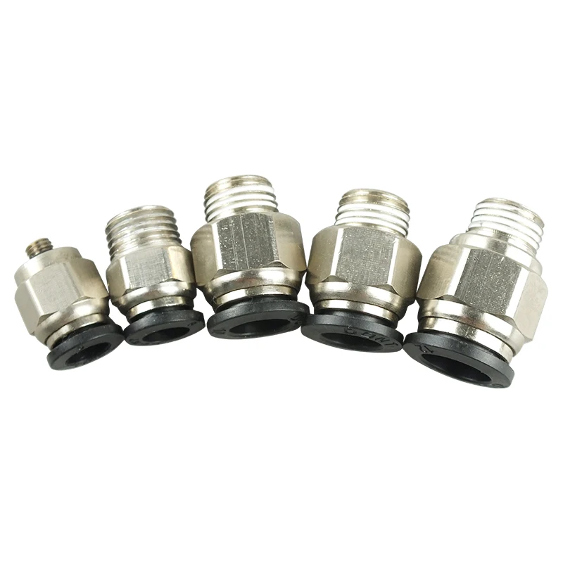 Pneumatic Joint M5 External Thread - Leak Proof & Durable