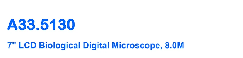 Opto-edu A33.5130 8.0m 7" Lcd Biological Digital Microscope - Buy 7 ...