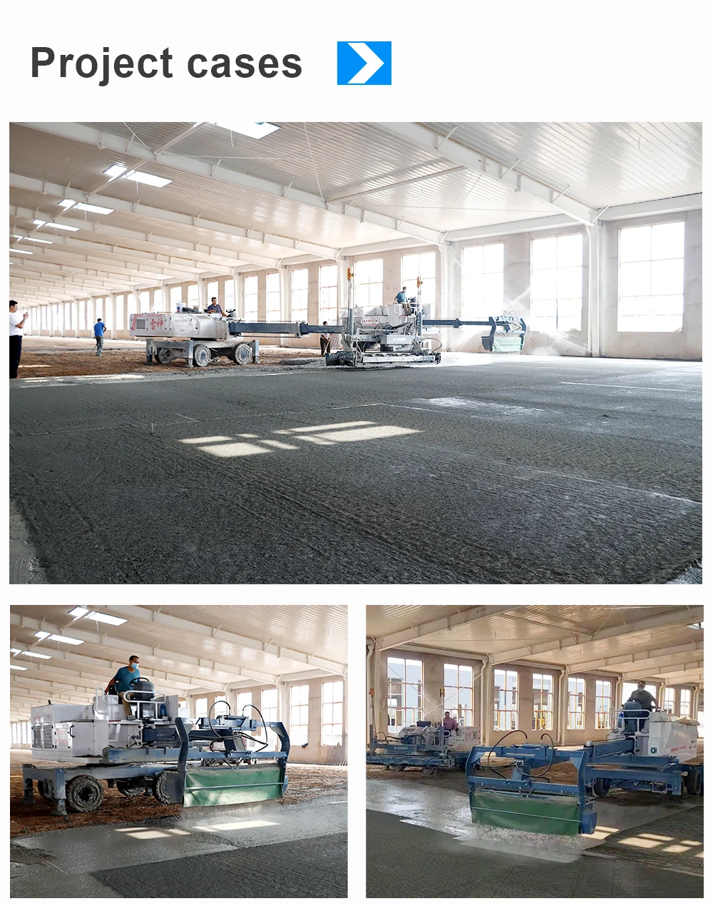 Vanse Sl18-6 Low Dust Loading Technology 1.8m Spreading Width Stepless Speed Change Concrete ...