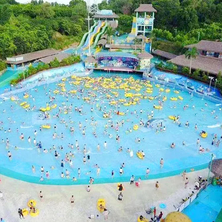 Attractive Outdoor Amusement Park Tsunami Wave Pool Water Play Water ...
