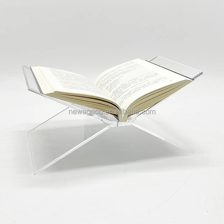 Lucite Floor Shtender Judaica - Acrylic Pulpit Stands