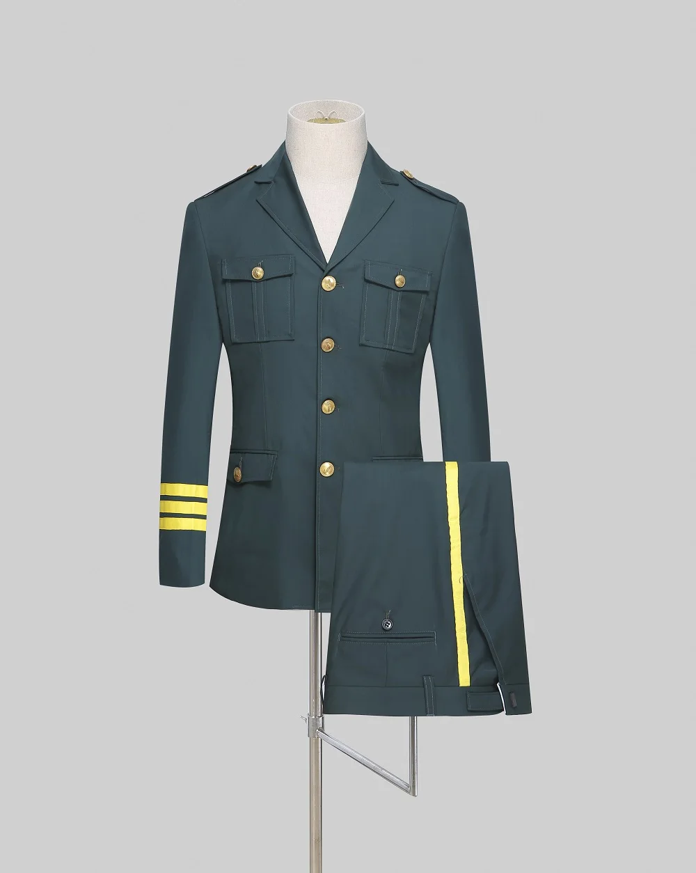 Customized Navy Blue Security Uniforms for Men