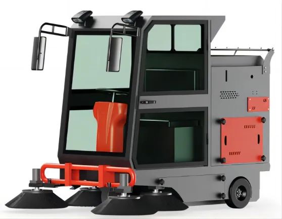 Driving Cleaning Commercial Industrial Electric Power Vacuum Street ...