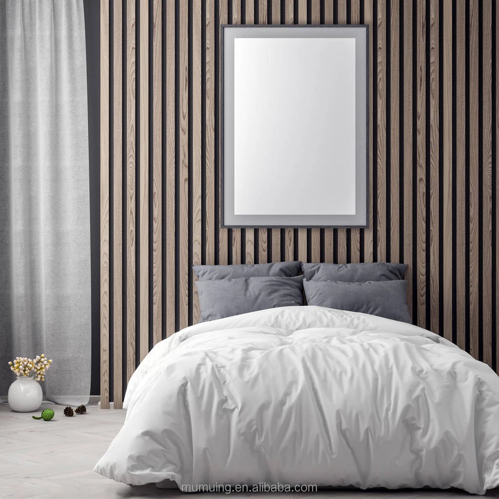 Modern Luxury 3D Decorative Walnut Wall Panels for Interior Design ...