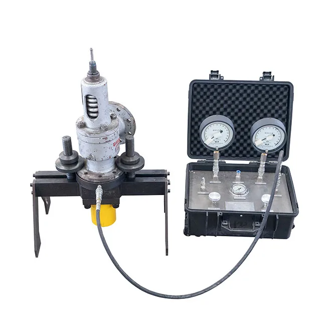 Dn100mm Portable PSV Calibration Relief Safety Valve Test Bench