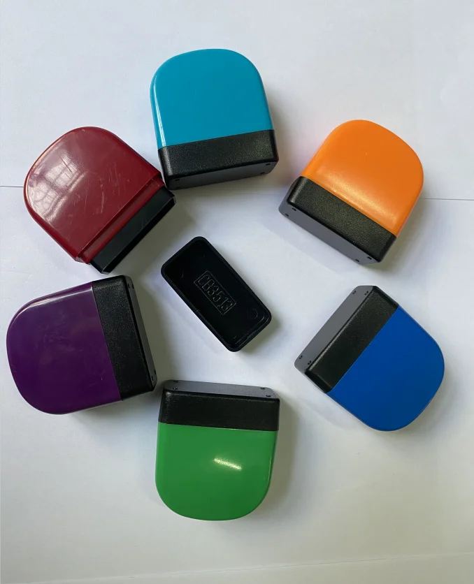 Custom Name Color Cartoon Stamps - Perfect for Kids & Office