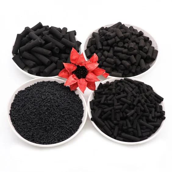 Coal Coconut Shell Wood Based Granular Pellets Cylinder Columnar Powder ...
