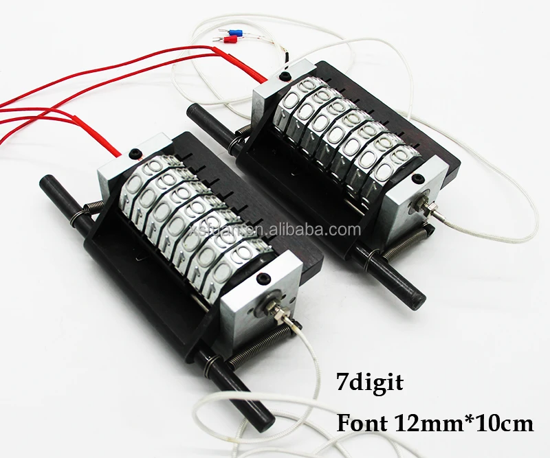 Hot Sale Stamp Numbering Head Heat Printing Machine