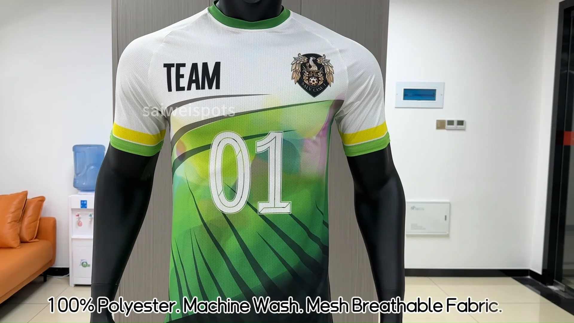 Retro Club Team Uniform Training Football Shirt Sports Wear Men's ...