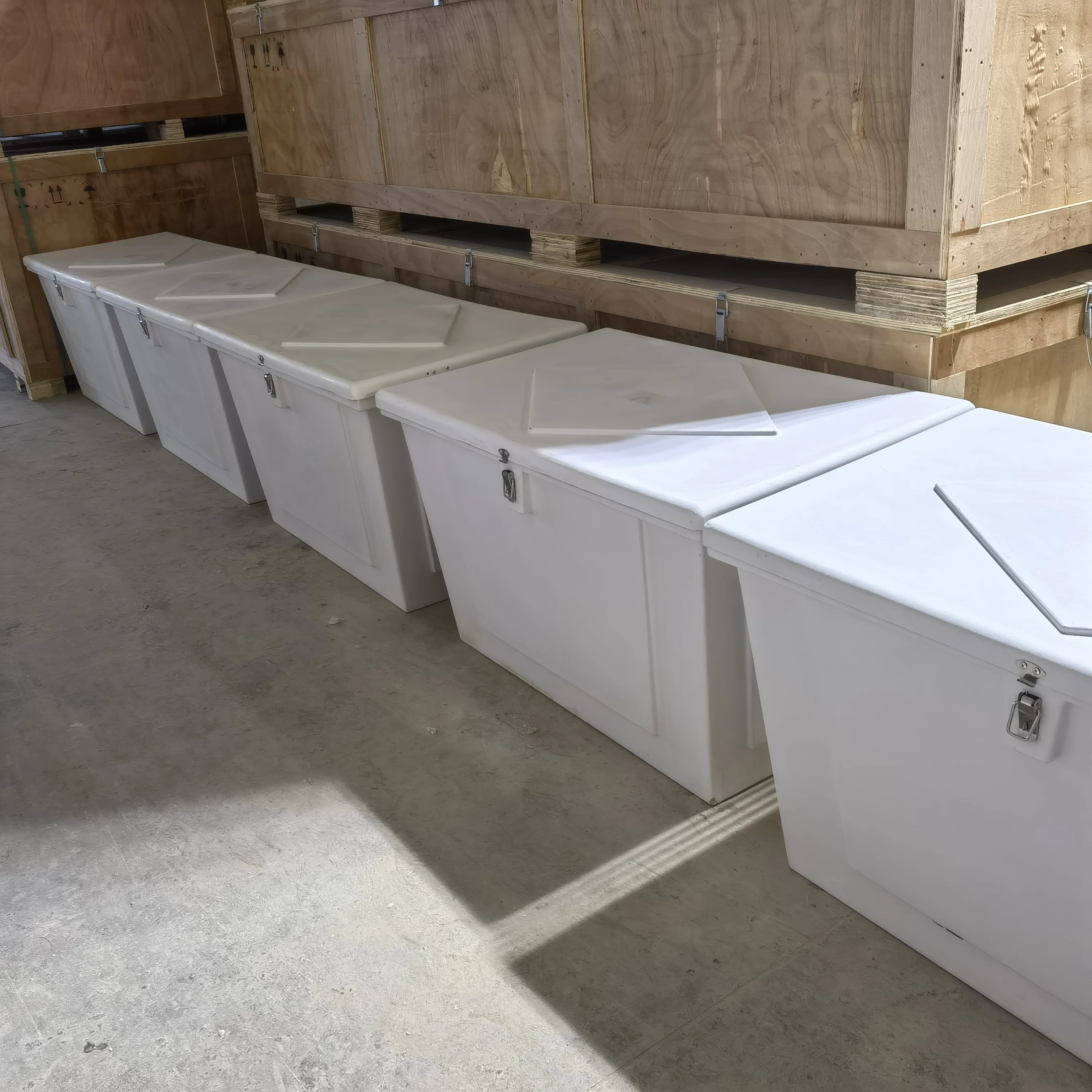 Insulation Chemical Resistant Frp Grp Fiberglass Storage Dock Box for ...