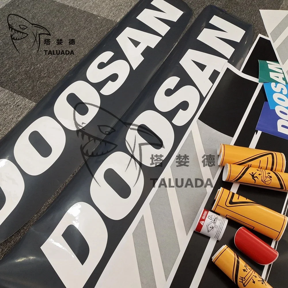 TALUADA Machine Body Sticker Exterior Doosan DX55-9C DX60-9C DX65-9C ...