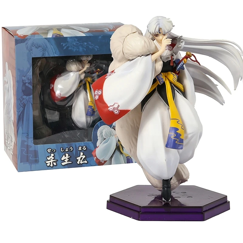 20cm Anime Inuyasha Figure Sesshoumaru - Collectible Gift