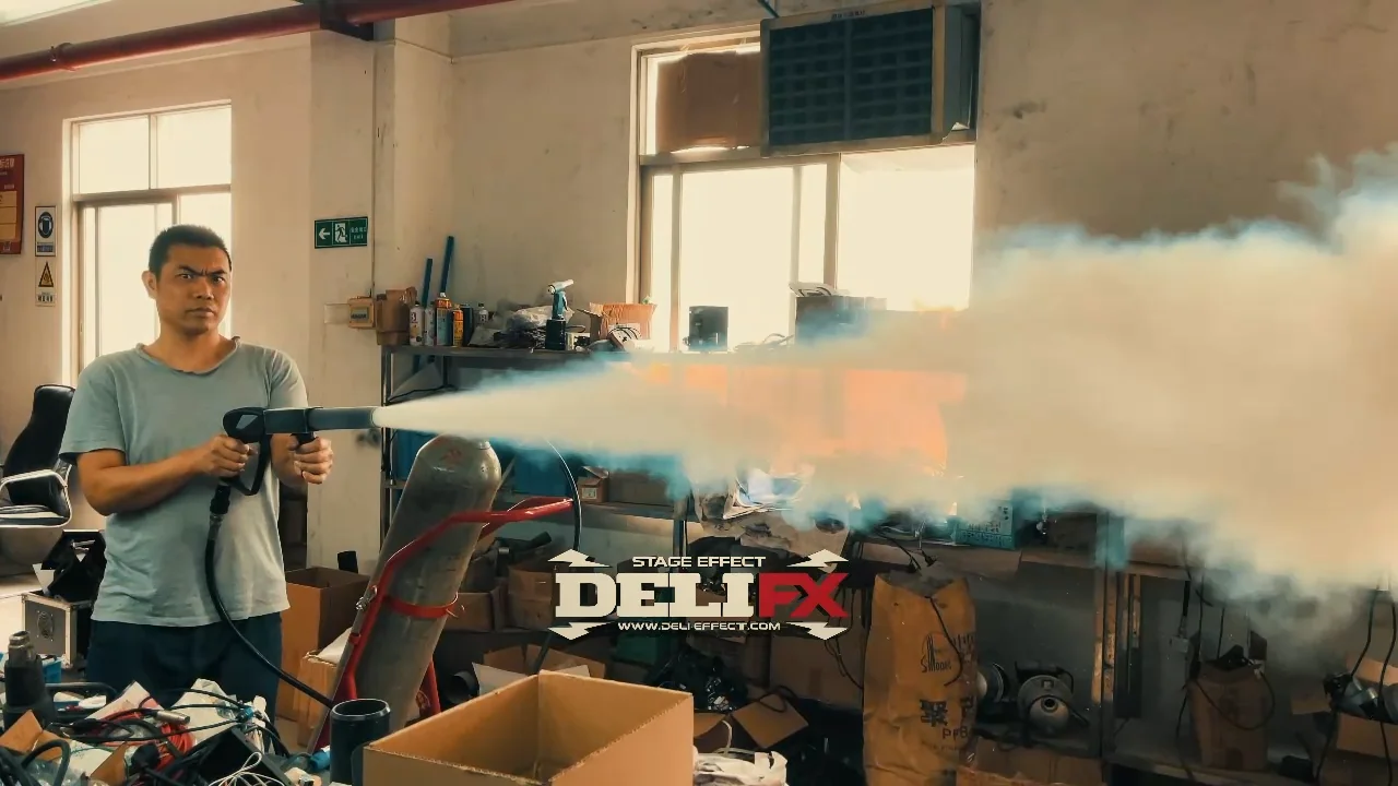 Mini Handheld Dj Co2 Cryo Jet Gun Cannon Co2 Gun Carbon Dioxide Gas Fog ...